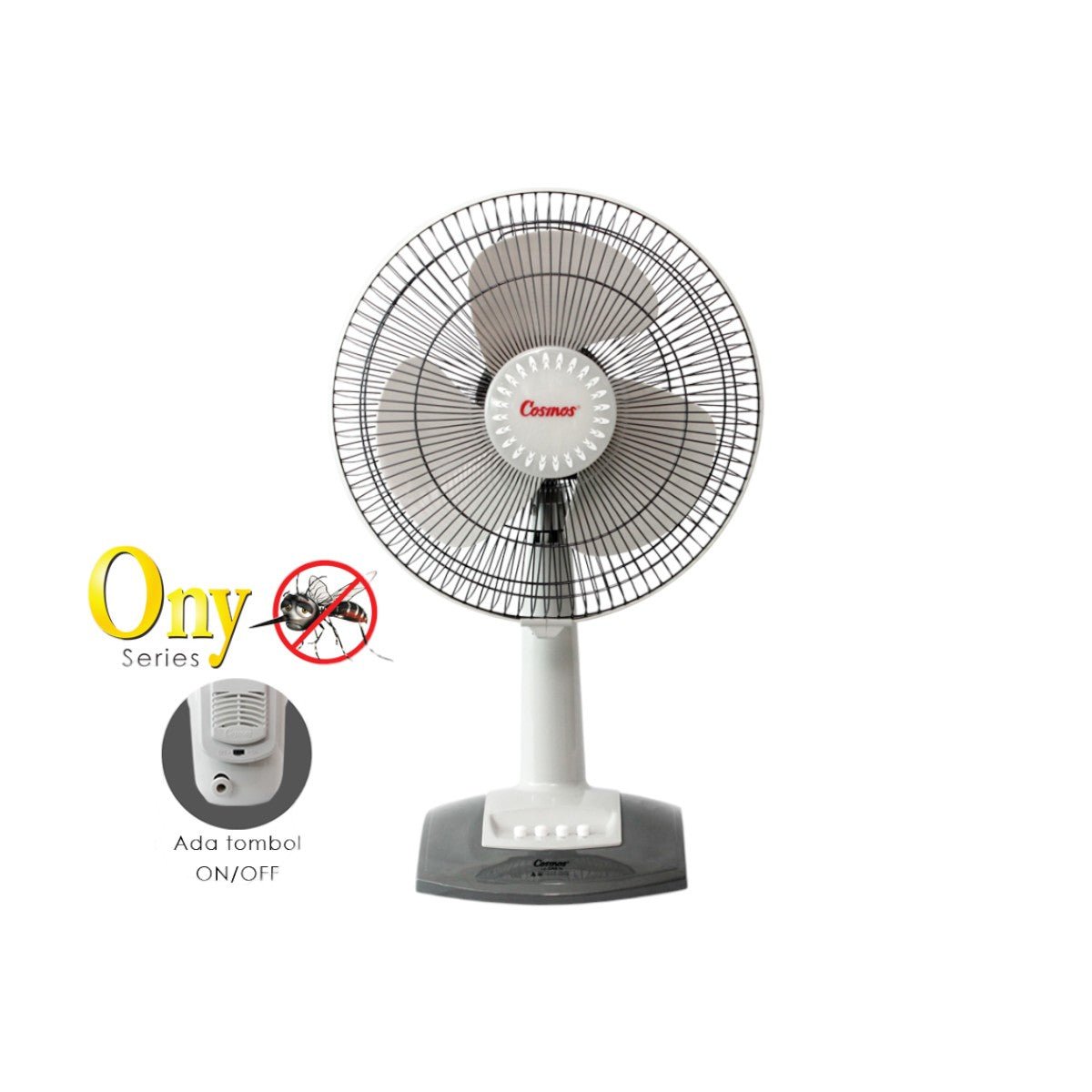 Kipas Angin Cosmos Desk Wall Fan 12DARTWINOONY - OSCARLIVING!